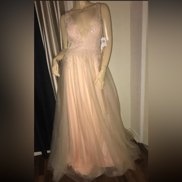 Gianni Bini | Dresses | Gb Gianni Bini Pink Party Formal Long Dress 3 ...